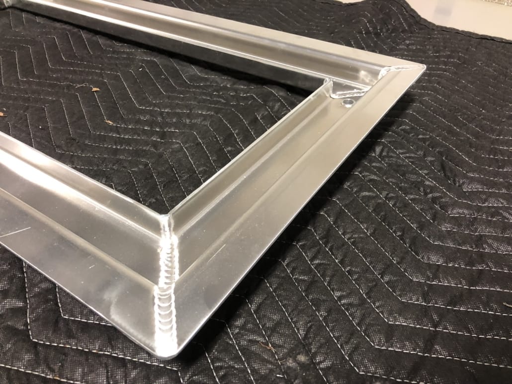 Flush Mount Aluminum Hatch - Halk Marine Fabrication & Design