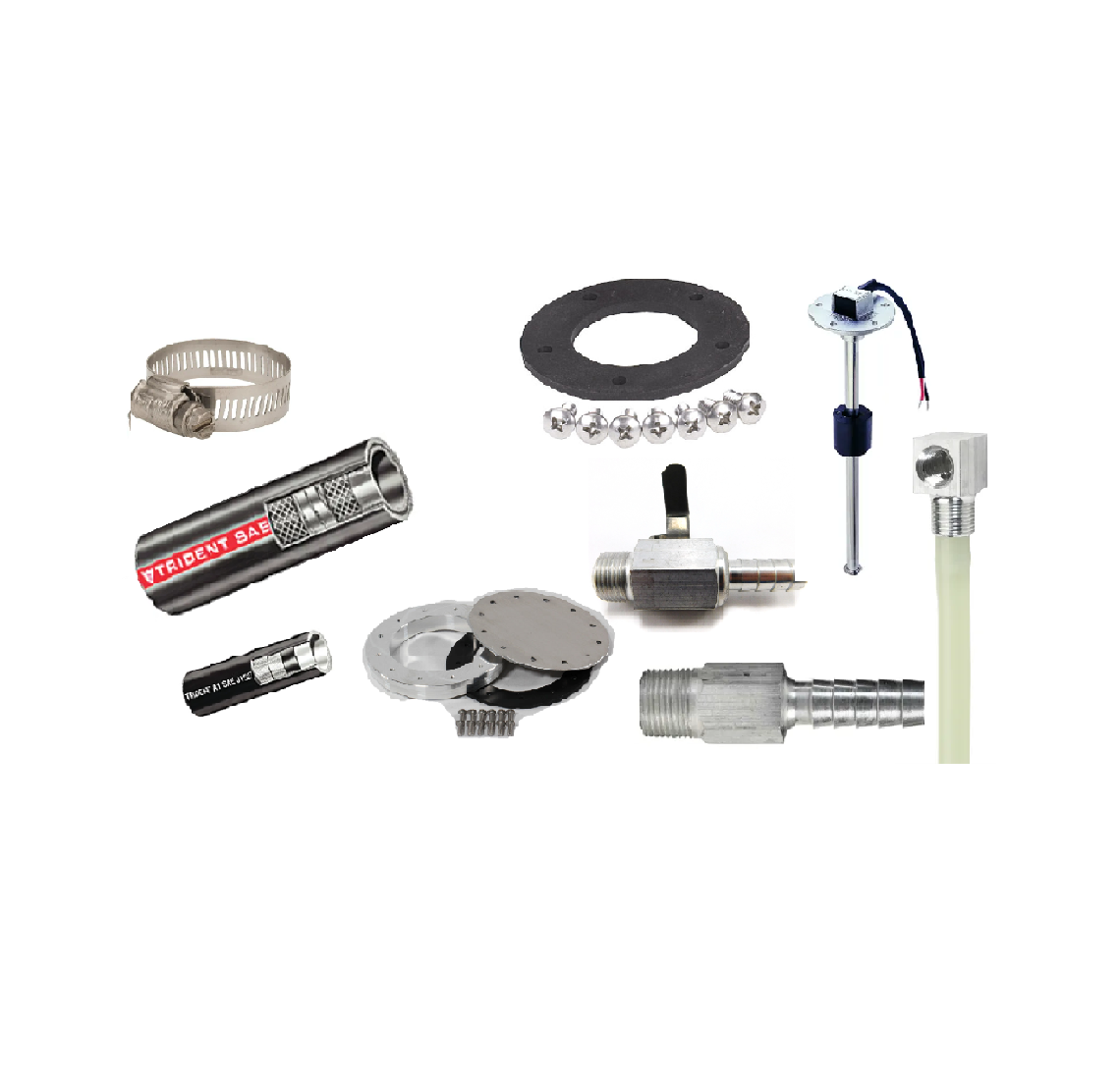 Fuel Tank Hardware & Installation Kit - Halk Marine Fabrication & Design