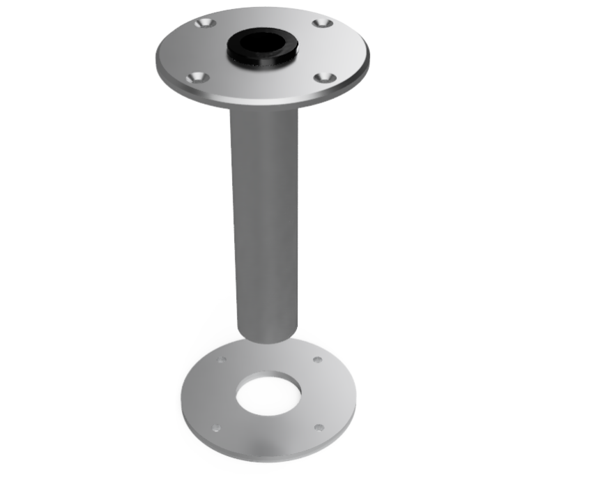 Double Anchor Bracket and Anchor Pin Combo - Halk Marine Fabrication ...